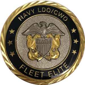 LDO/CWO FLEET ELITE COINS | The Navy Mustang Store