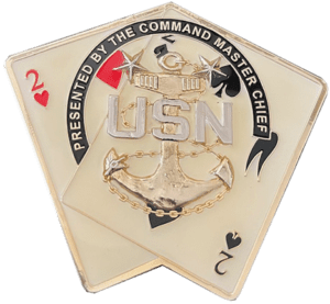 2012 TASK FORCE STETHEM CMDCM COIN ~ 2.5" | The Navy Mustang Store